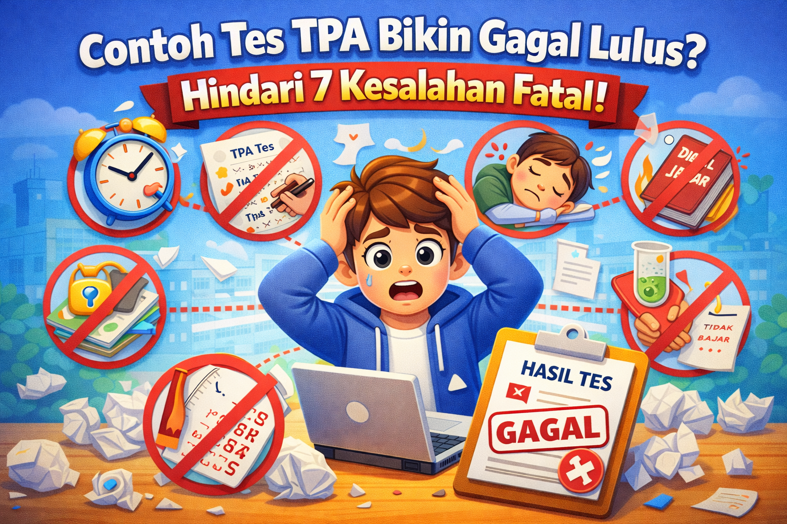Contoh Tes TPA Bikin Gagal Lulus? Hindari 7 Kesalahan Fatal! - Jago TPA