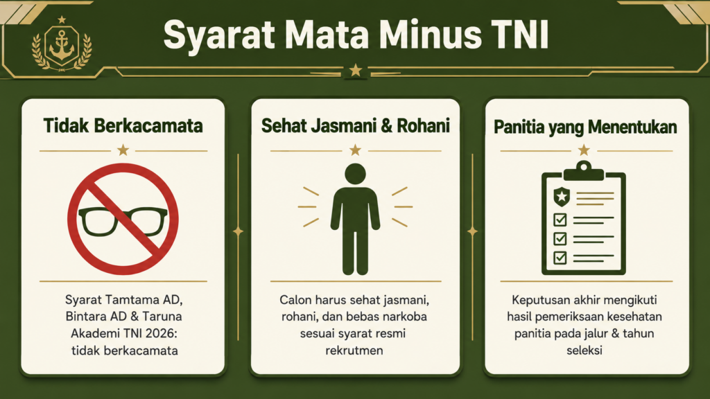 Apakah Mata Minus Bisa Lolos TNI ? Ini Jawaban Resminya - Bimbel TNI ...