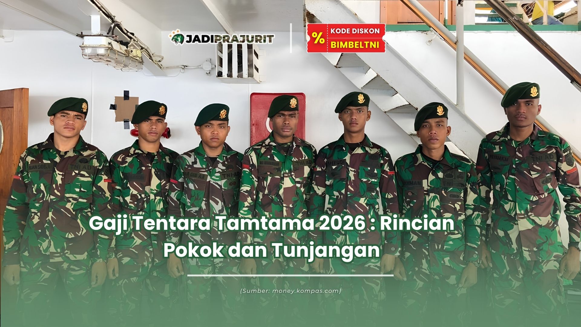Gaji Tentara Tamtama 2026 : Rincian Pokok dan Tunjangan - Bimbel TNI ...