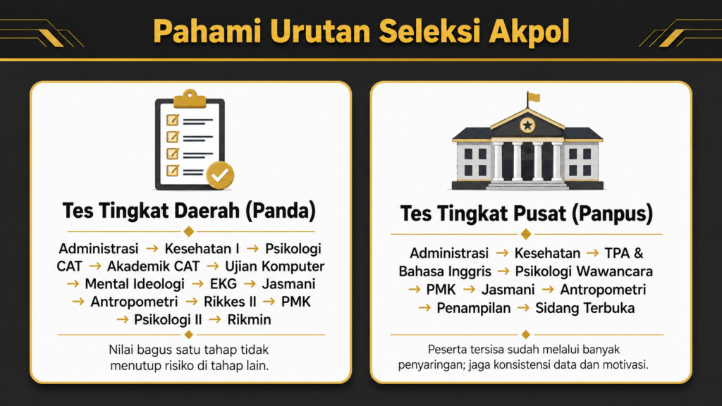 Jadwal Tes PMK Akpol 2026 dan Tahapan Seleksi Resmi - BIMBEL MASUK POLISI