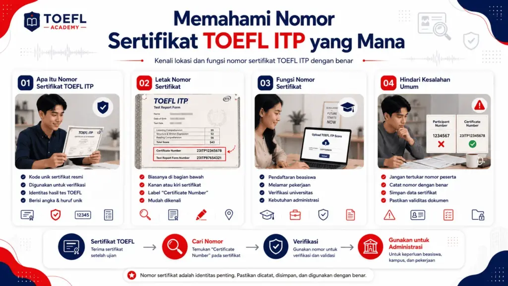 Cara Menemukan dan Memahami Nomor Sertifikat TOEFL ITP dengan Mudah ...